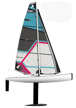 Dragon Flite 95 Sailboat Sails - Windjammin Sails